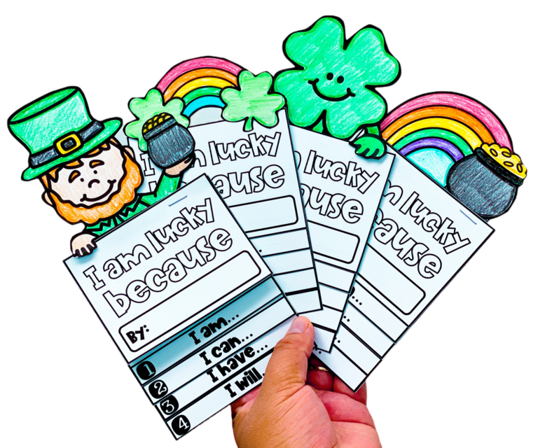 St. Patrick's Day No-Prep Flipbook - Learning in Wonderland
